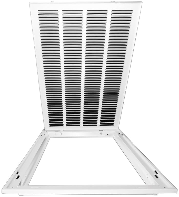 Venti Air 20" X 25" Steel Return Air Filter Grille with MERV 11 Filter ...