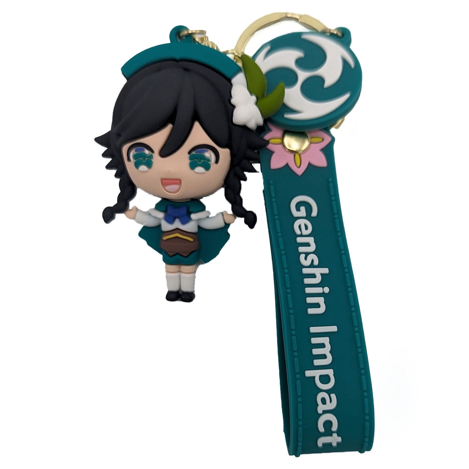 Venti Barbatos - Genshin Impact 2" Keychain 3D Figure - Walmart.com