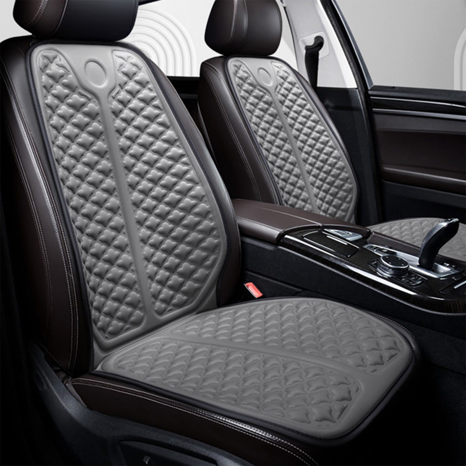 Ventilated Car Seat Cushion and Backrest with 3D Mesh Design for All ...
