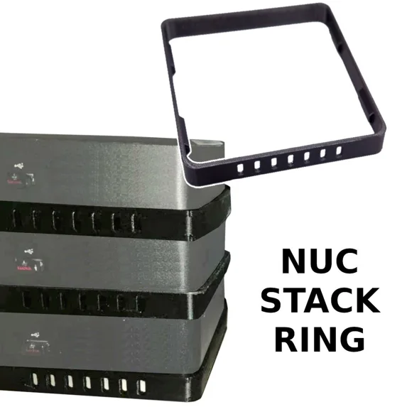 Ventilated Cpu Stack Ring For Intel Nuc 7 11 14 (4.6" X 4.4") Cooler Fan - Walmart.com