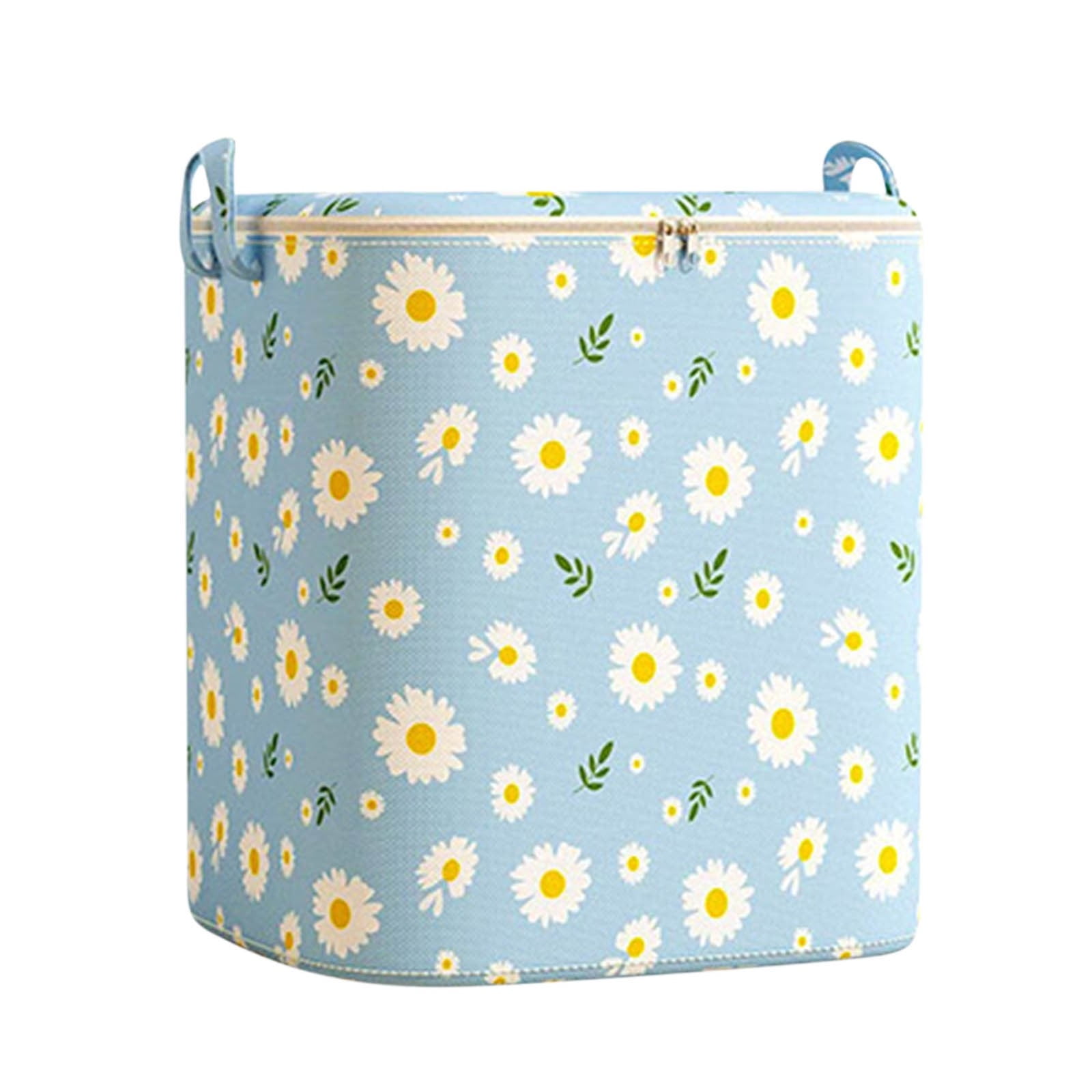 Ventilated Fabric Laundry Bin Collapsible Dirty Clothes Hamper with ...