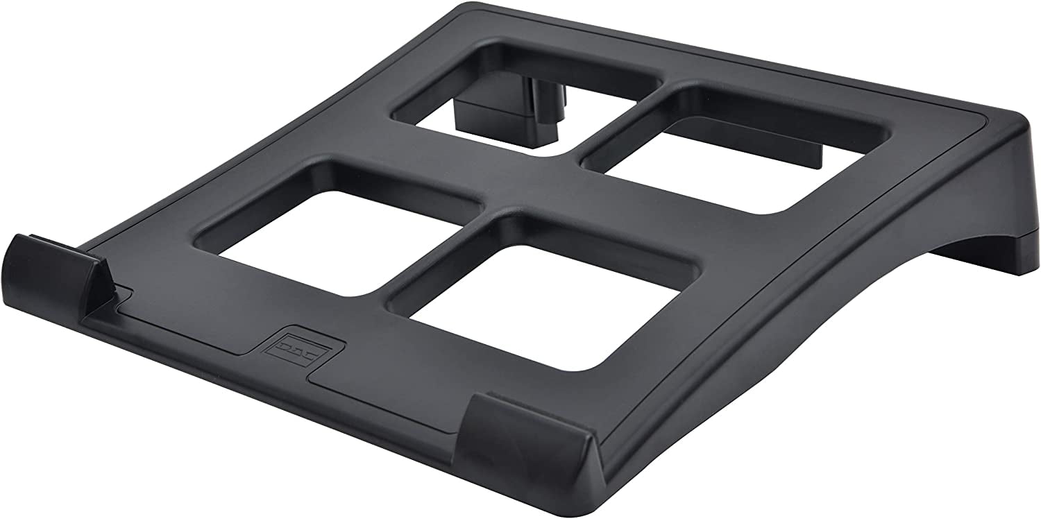 Ventilated Height and Angle Adjustable Laptop Stand Riser for Desk, Non ...