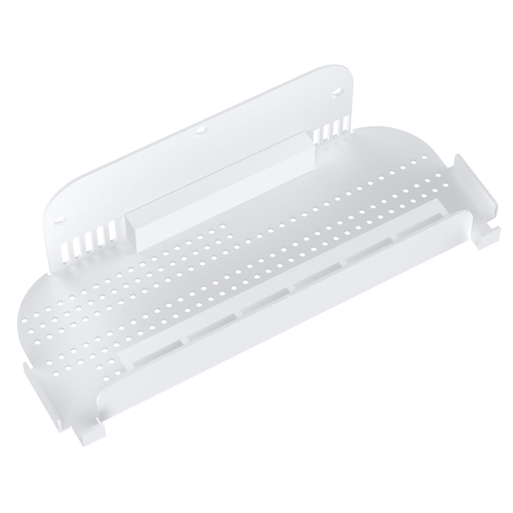 Ventilated Metal Wall Mount Bracket Stand Gaming Console Organizers ...