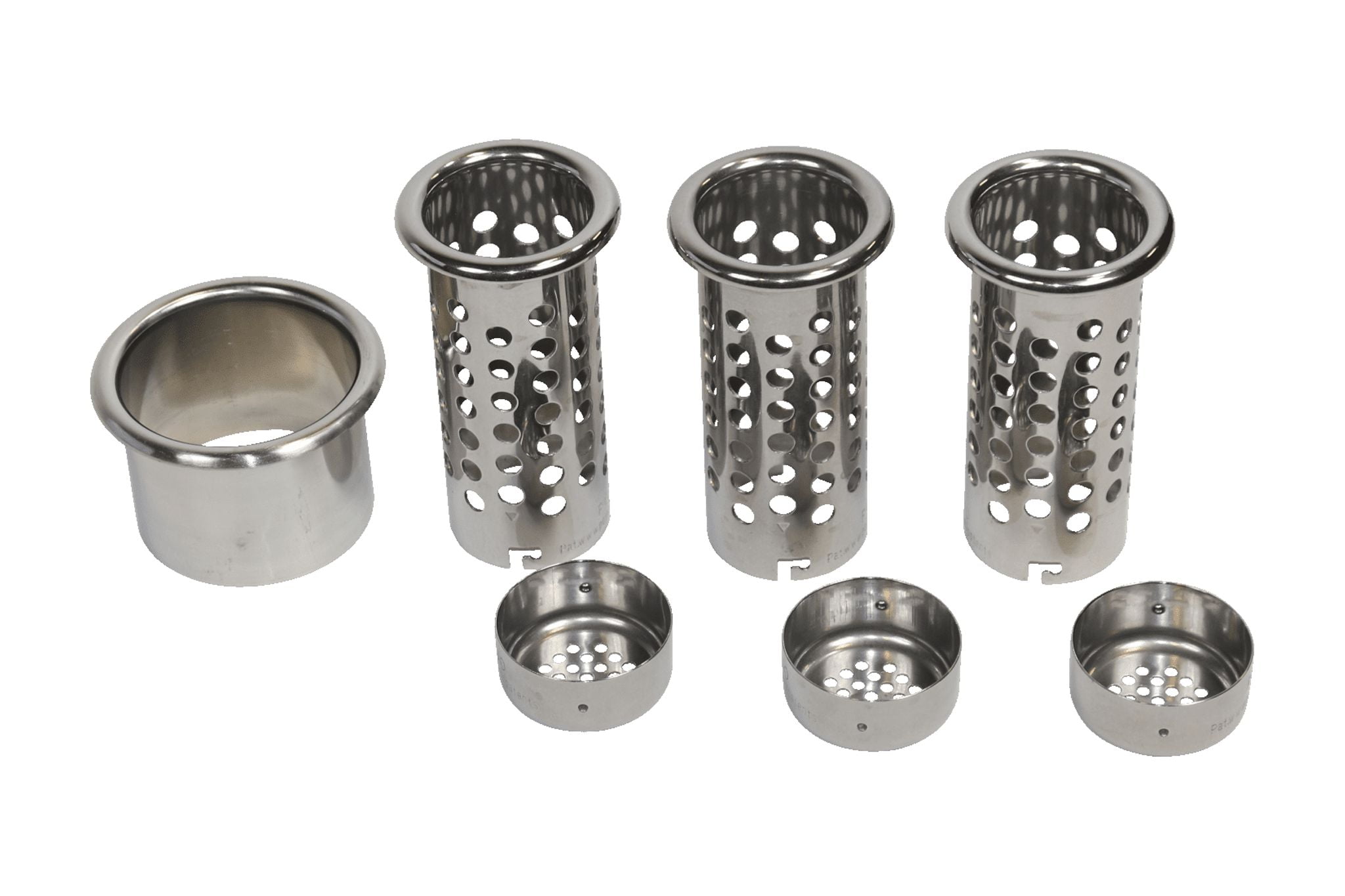 Ventilated Stainless Steel Tube Insert Set - 3", 2.", 2", 2" - Walmart.com