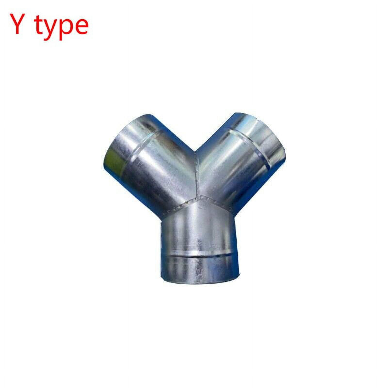 Ventilation Duct Air Duct T / Y Branch Connector Vent Duct Galvanized ...