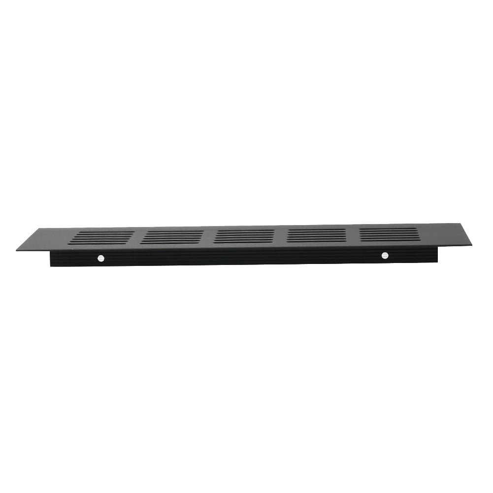 Ventilation Grille Aluminum Cabinet Air Vent Black Rectangular ...