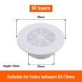 Ventilation Vents Air Conditioner Holes Decorative Covers, Blind ...