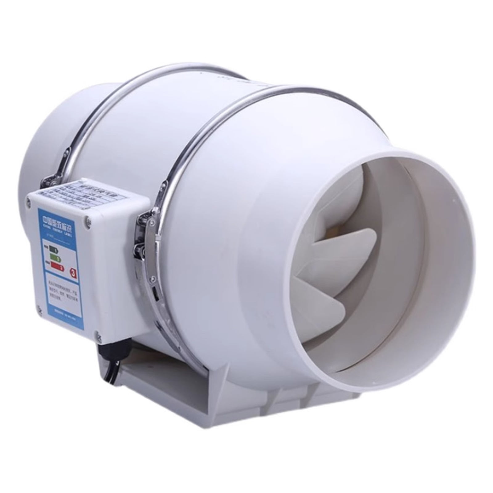 Ventilator, 4 Inch Extractor Fan Low Noise Inline Duct Hydroponic Air ...