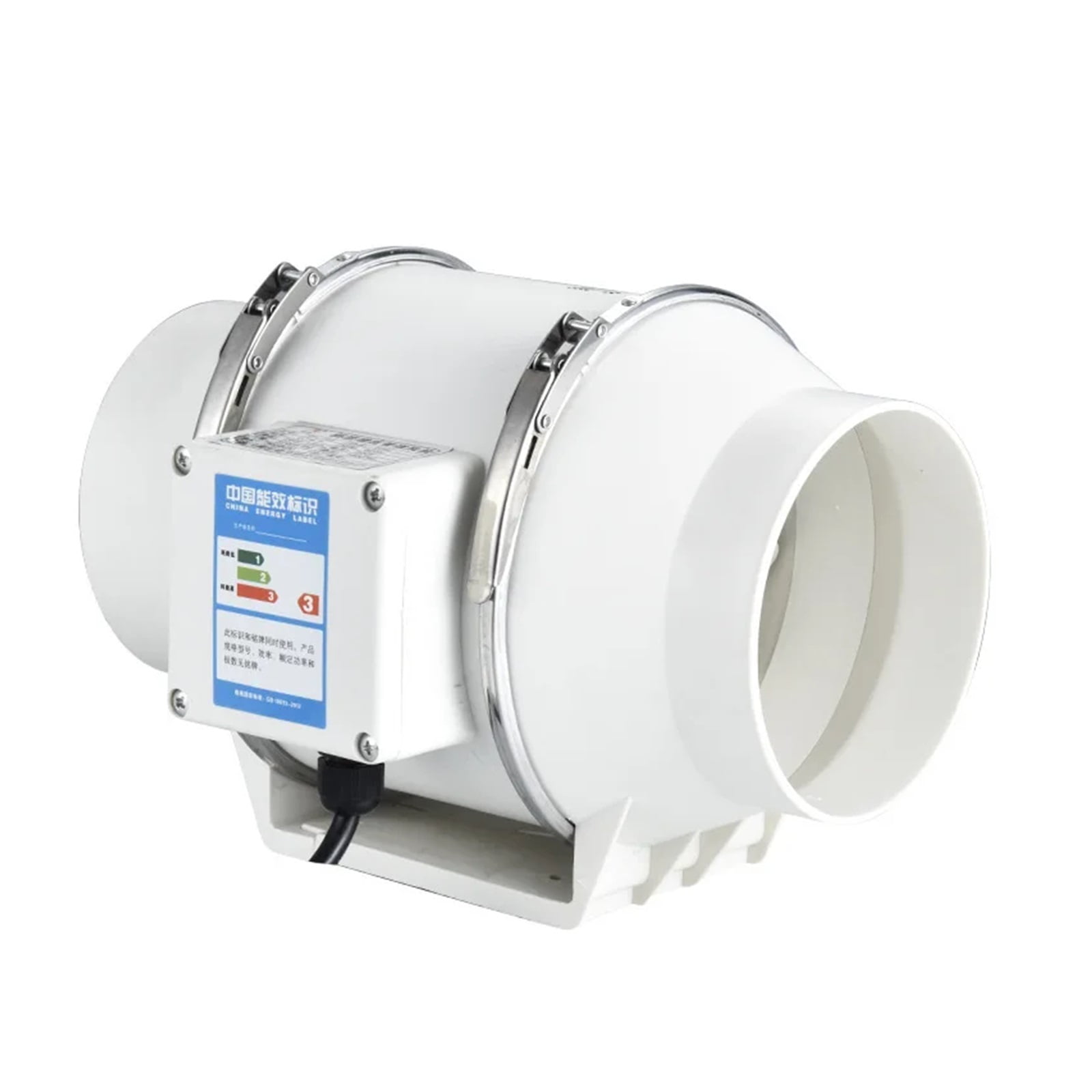 Ventilator, 4inch Exhaust Fans Home Silent Inline Pipe Duct Fan ...