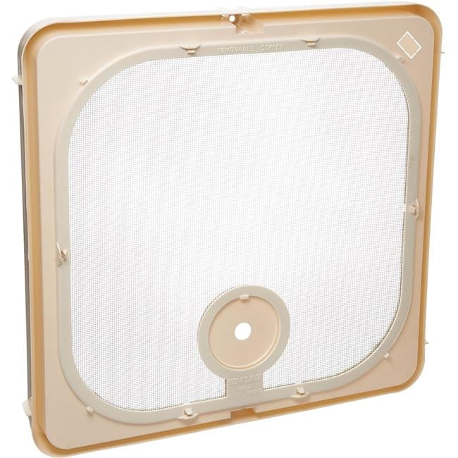 Ventline BVC057332 Birch White Frame with Removable Screen & Switch ...