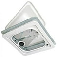 Ventline V2094-501-00 Birch White 1412V Radius Corner Vent with Pop Up ...