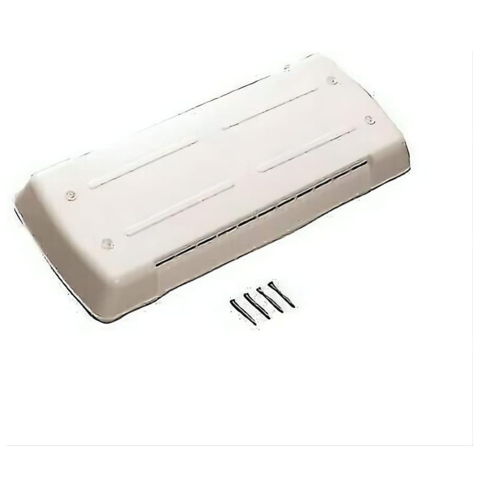 Ventmate 65528 White Refrigerator Vent Cover - Durable Plastic Grille ...