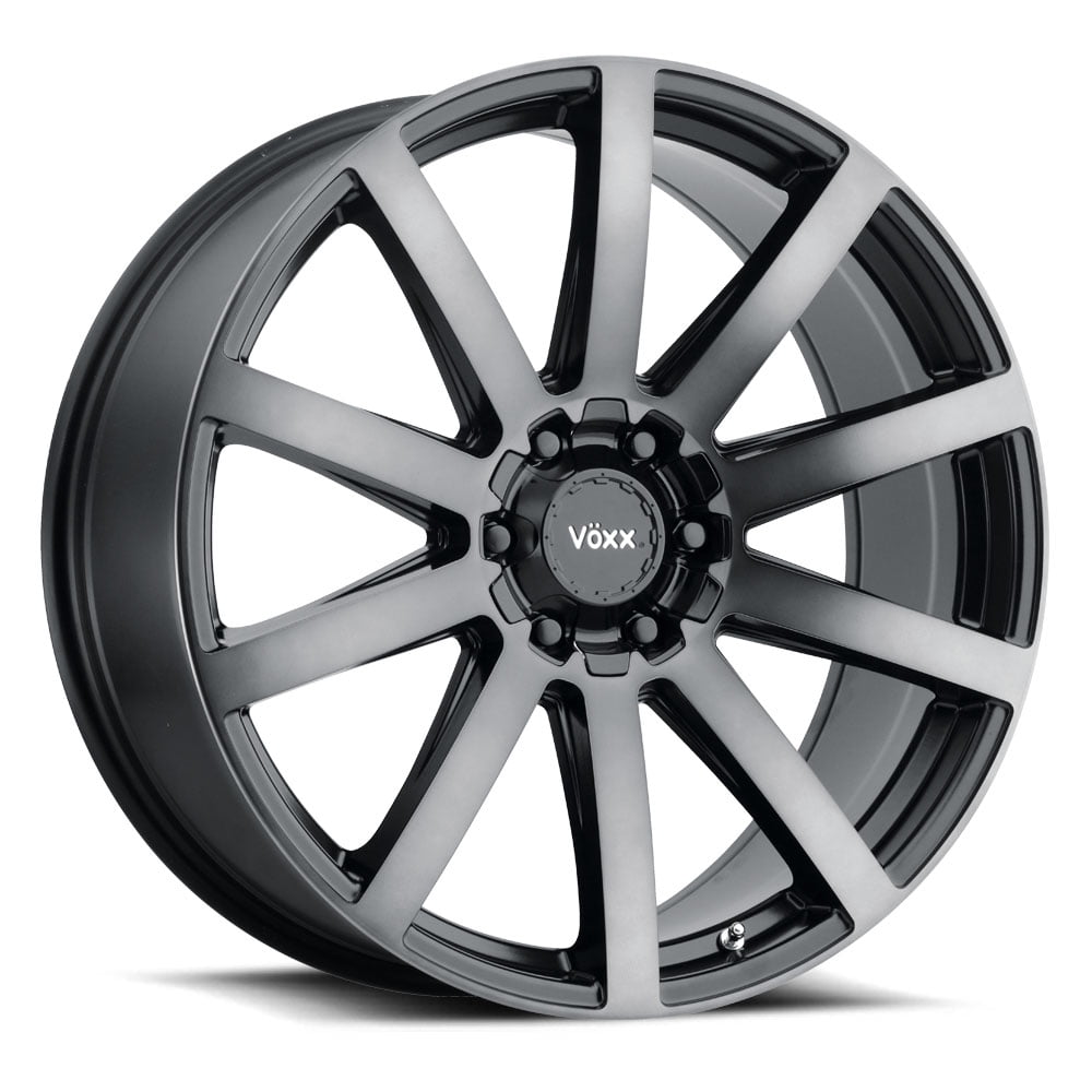 Vento Custom Wheel 17x7.5 inch 5-108 Bolt-Pattern 40 Offset Gloss Black ...