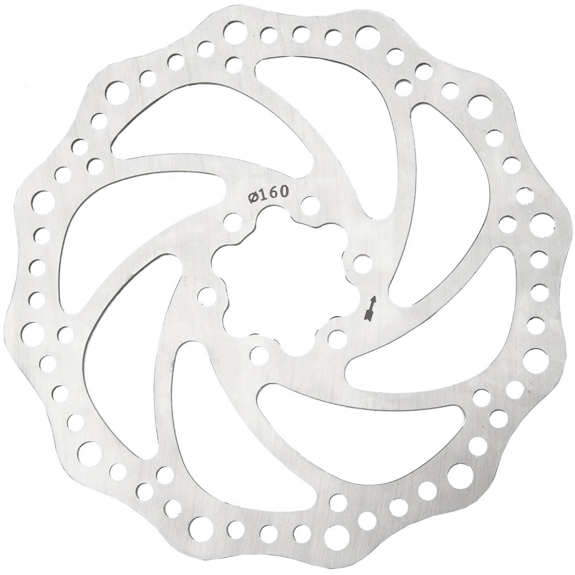Ventura Stainless Steel Brake Disc, 160 mm, Silver - Walmart.com
