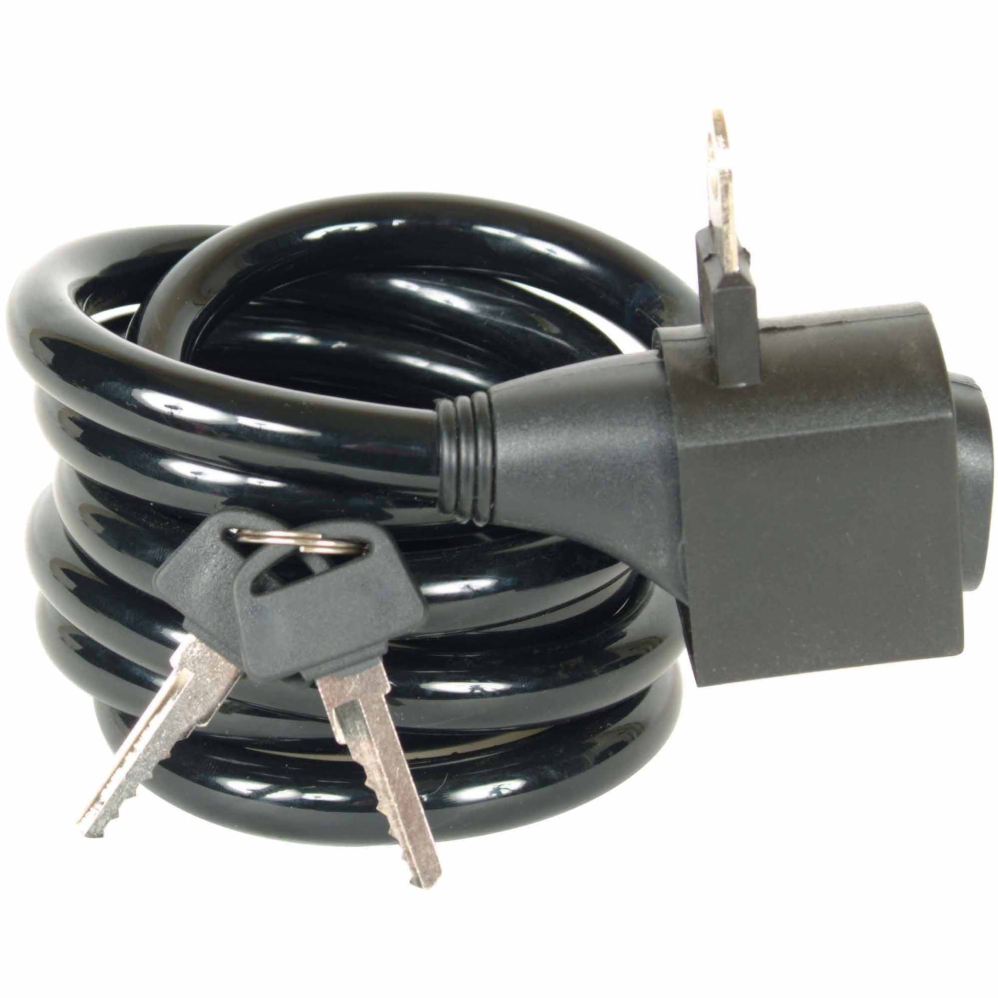 Ventura THICK Spiral Cable Lock - Walmart.com