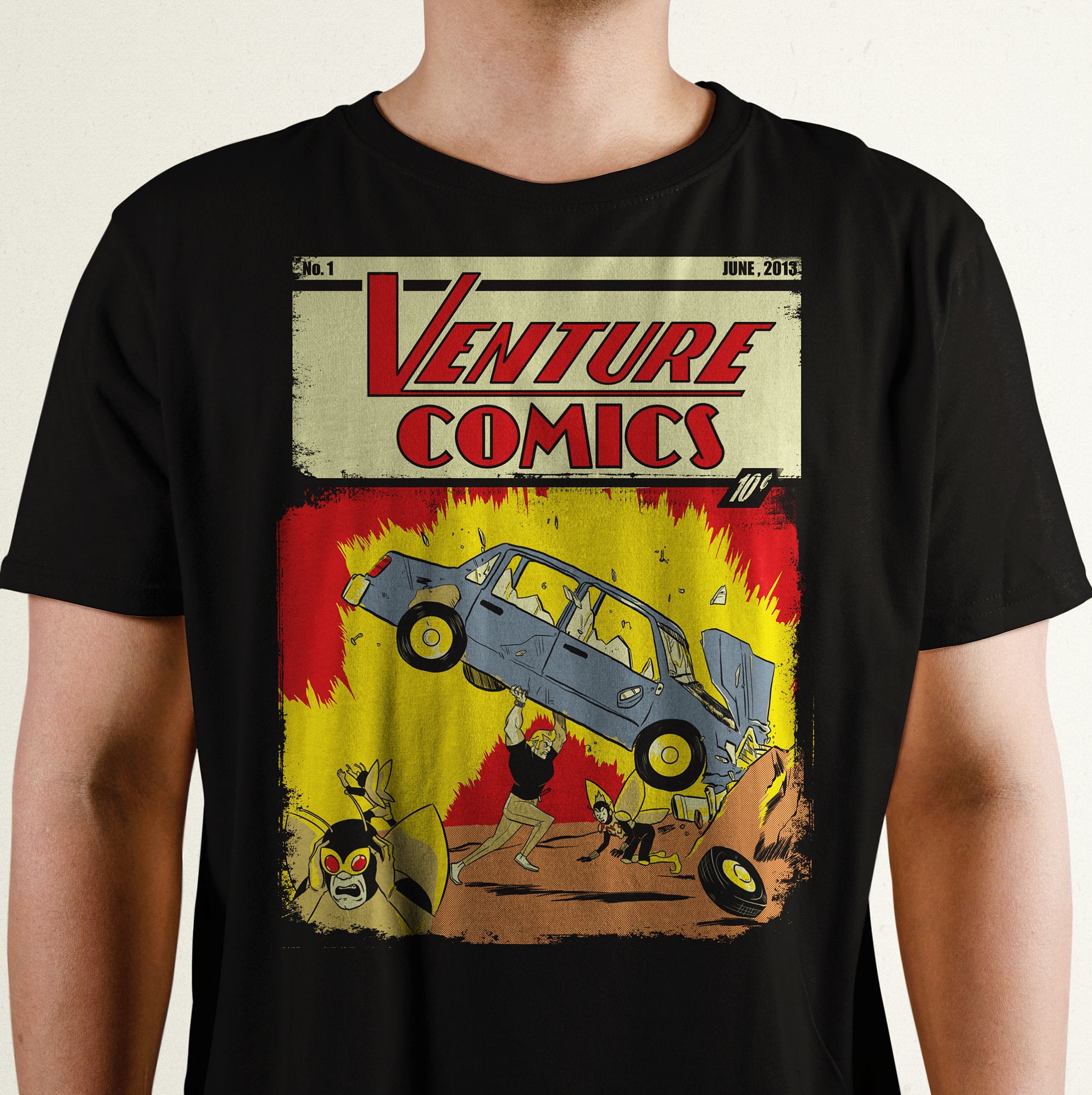 Venture Comics: Brock T-Shirt | The Venture Bros. Inspired | Cartoon ...