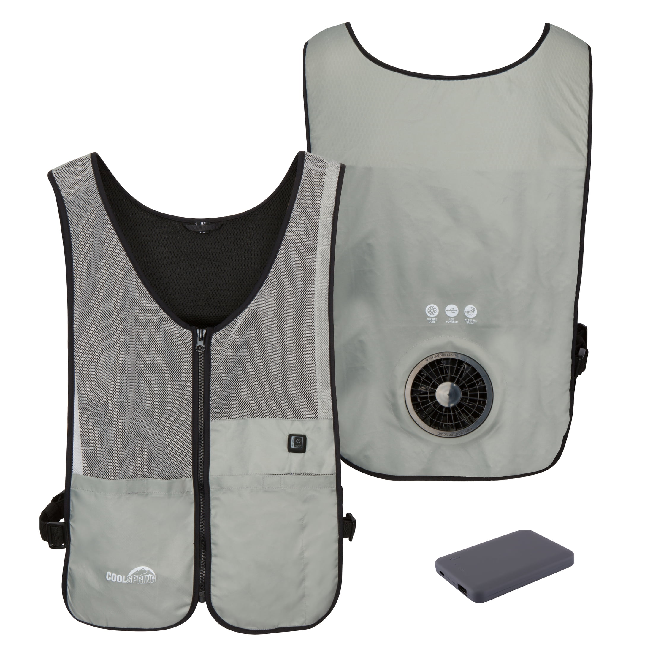 Venture Heat Unisex WindTech Pro 3 Speed Wearable Cooling Fan Vest with ...
