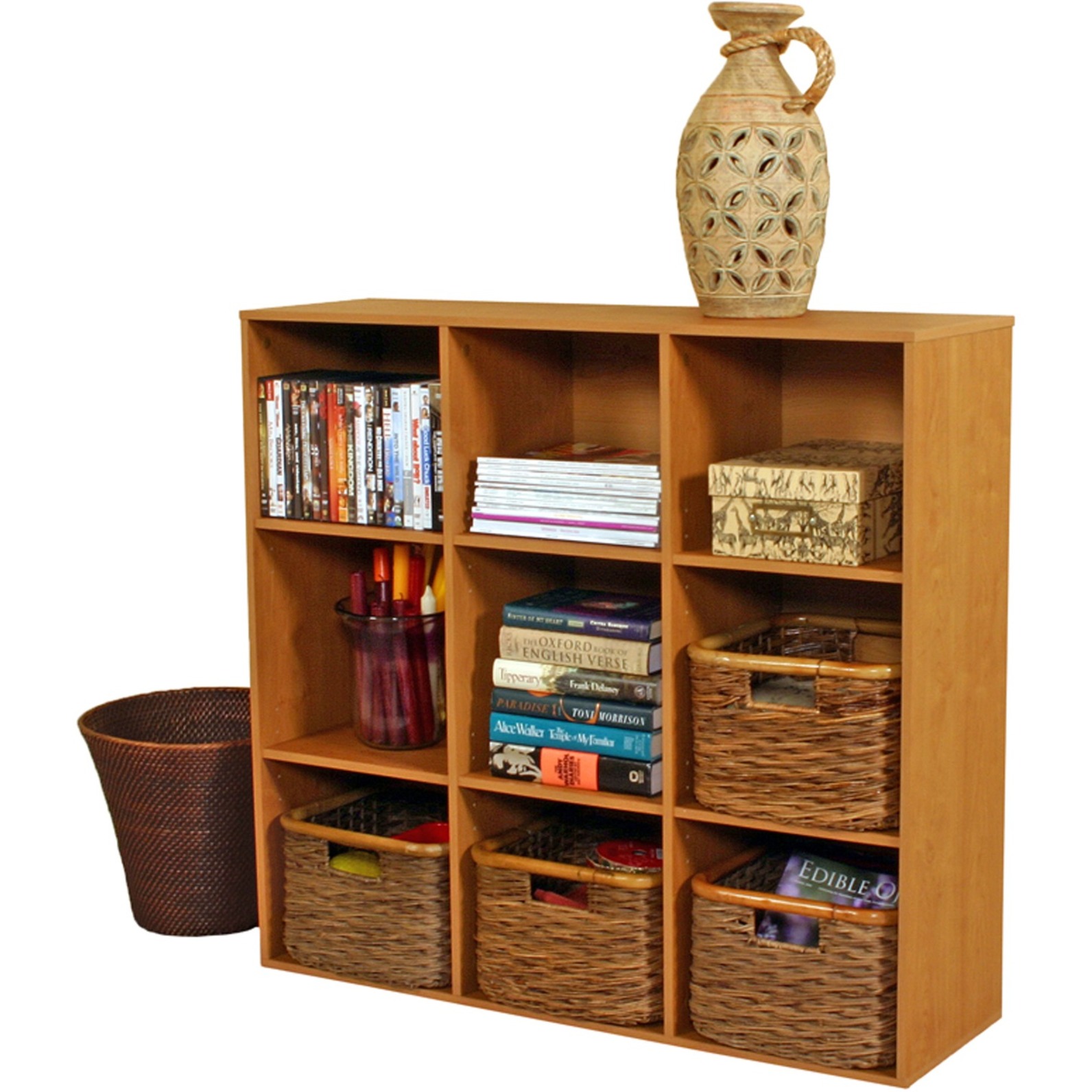 Venture Horizon Project Center Bookcase Dark Walnut - Walmart.com