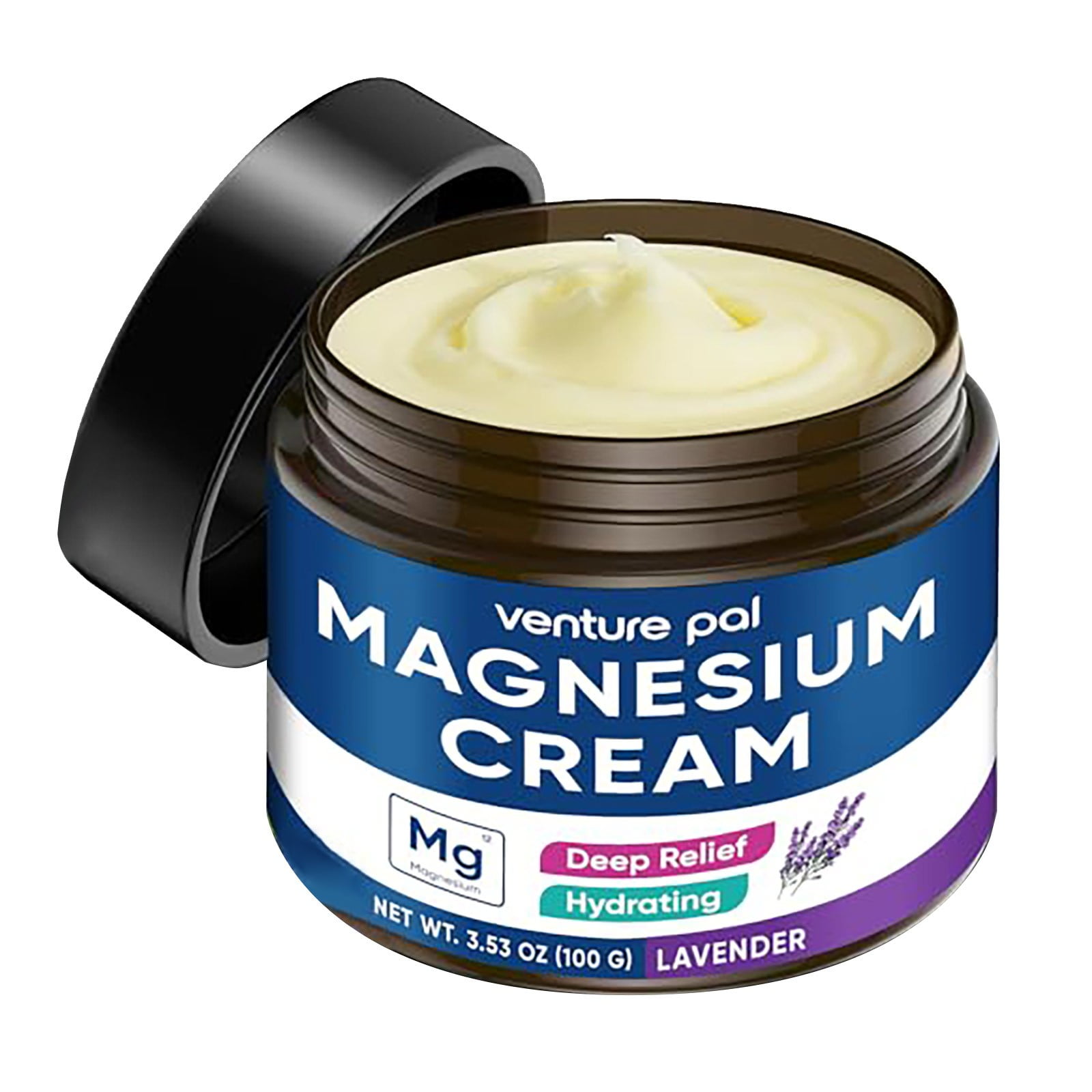 Venture Pal Magnesium Lotion, Topical Magnesium Cream for Sleep, Leg ...