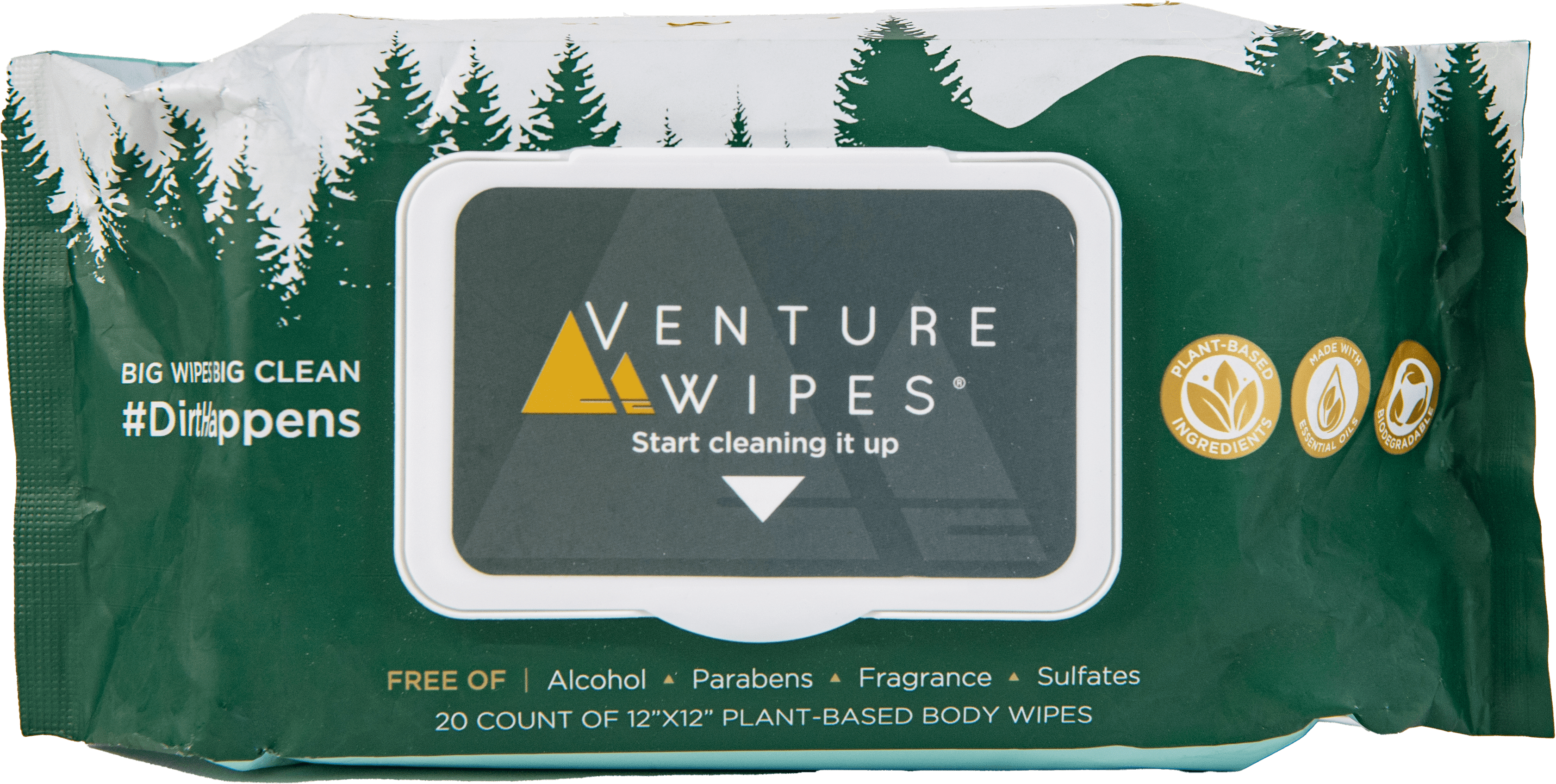 Venture Wipes Large Body Wipes for Adult Bathing, Biodegradable Adult ...