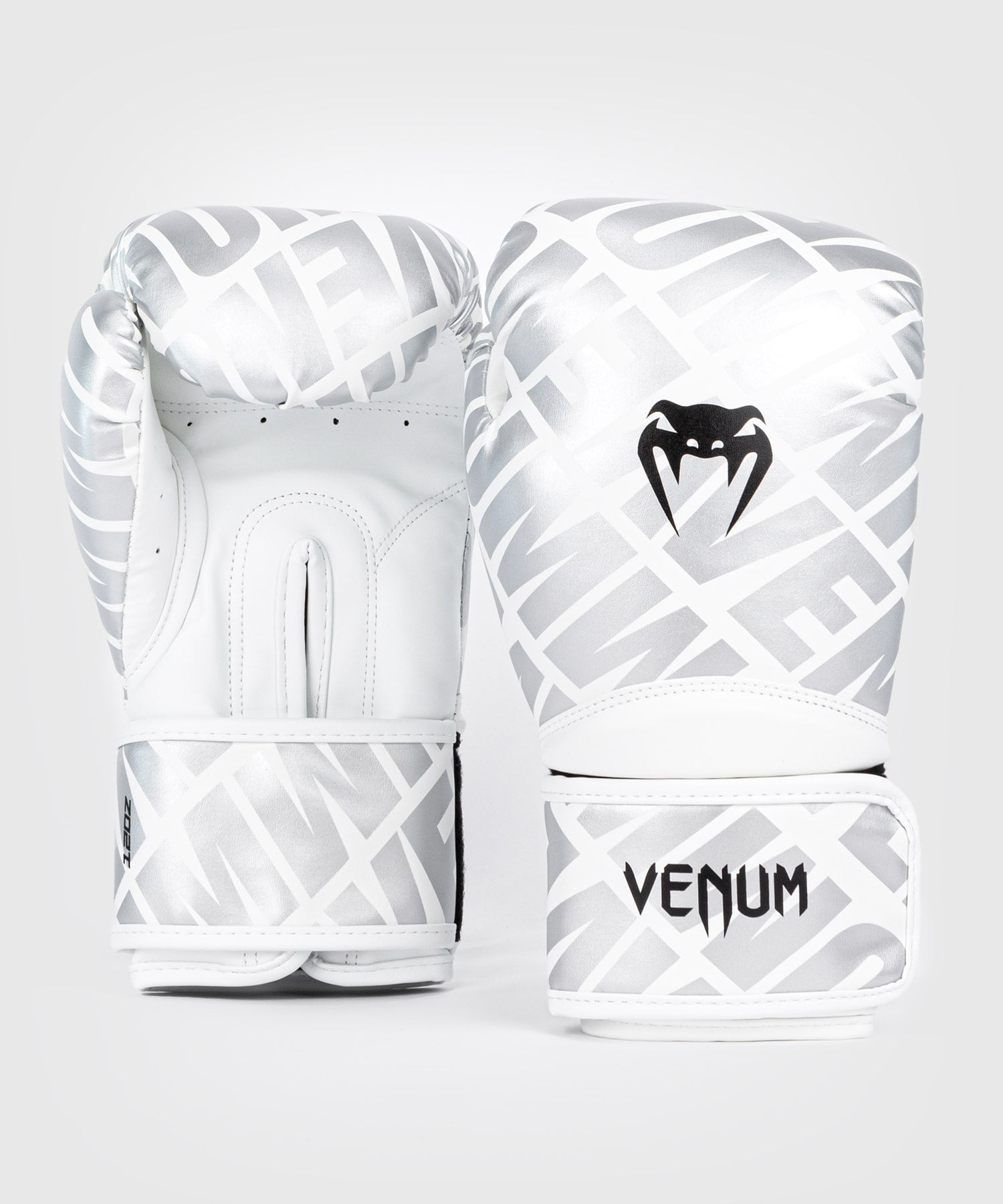 Venum Contender 1.5 XT Boxing Gloves - White/Silver - 16-Ounce - Walmart.com
