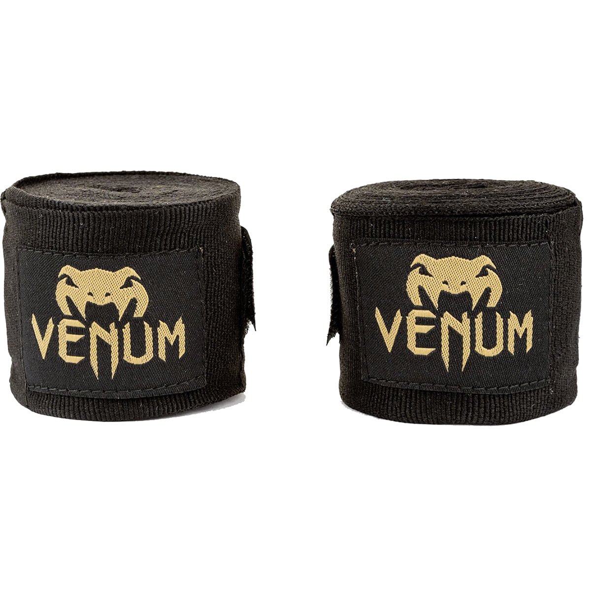 Venum Kontact 180" Elastic Cotton Boxing Handwraps - Black/Gold ...