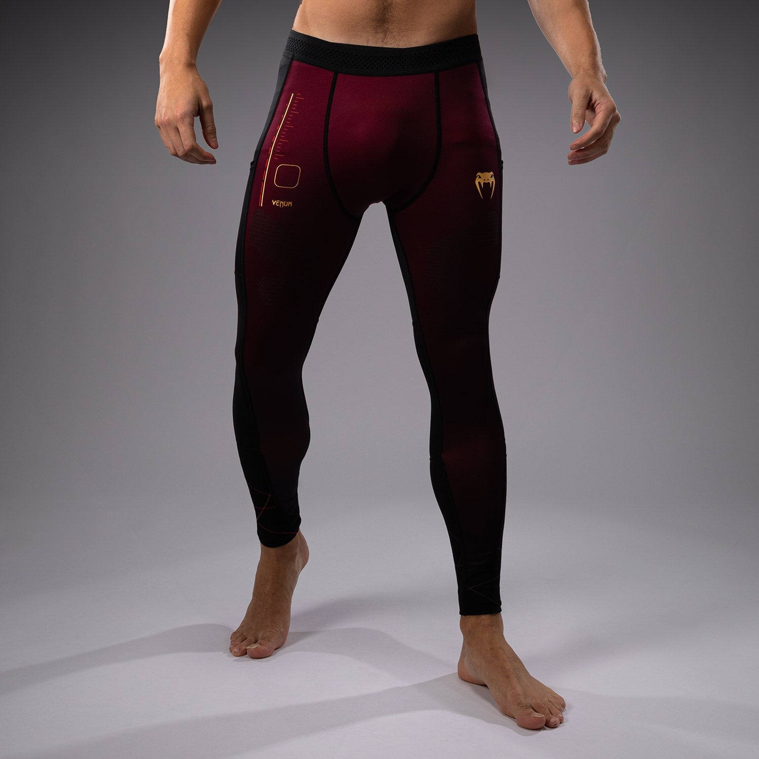 Venum Tactical XT Spats - Black/Burgundy/Gold - Medium - Walmart.com