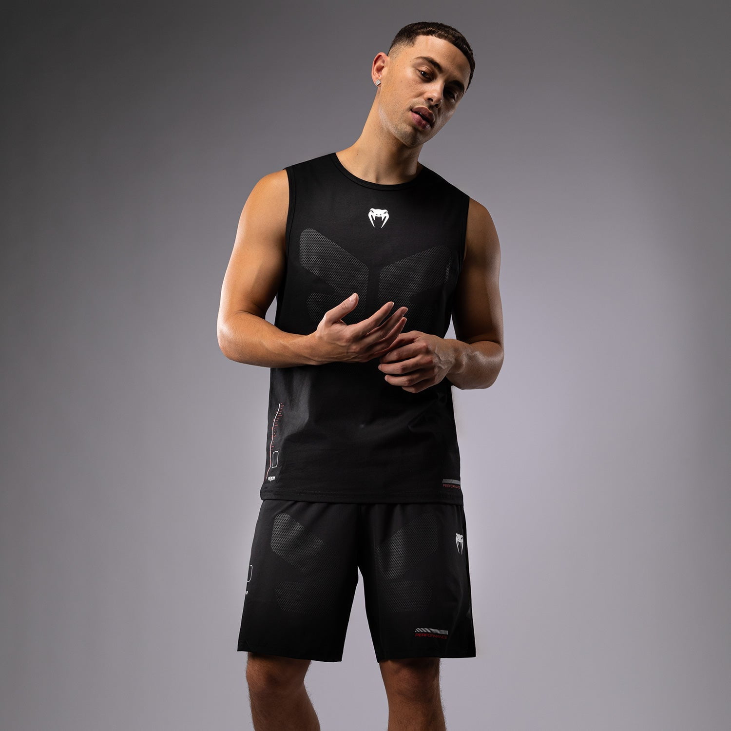 Venum Tactical XT Tank Top - Black/Fire Red - XX-Large - Walmart.com