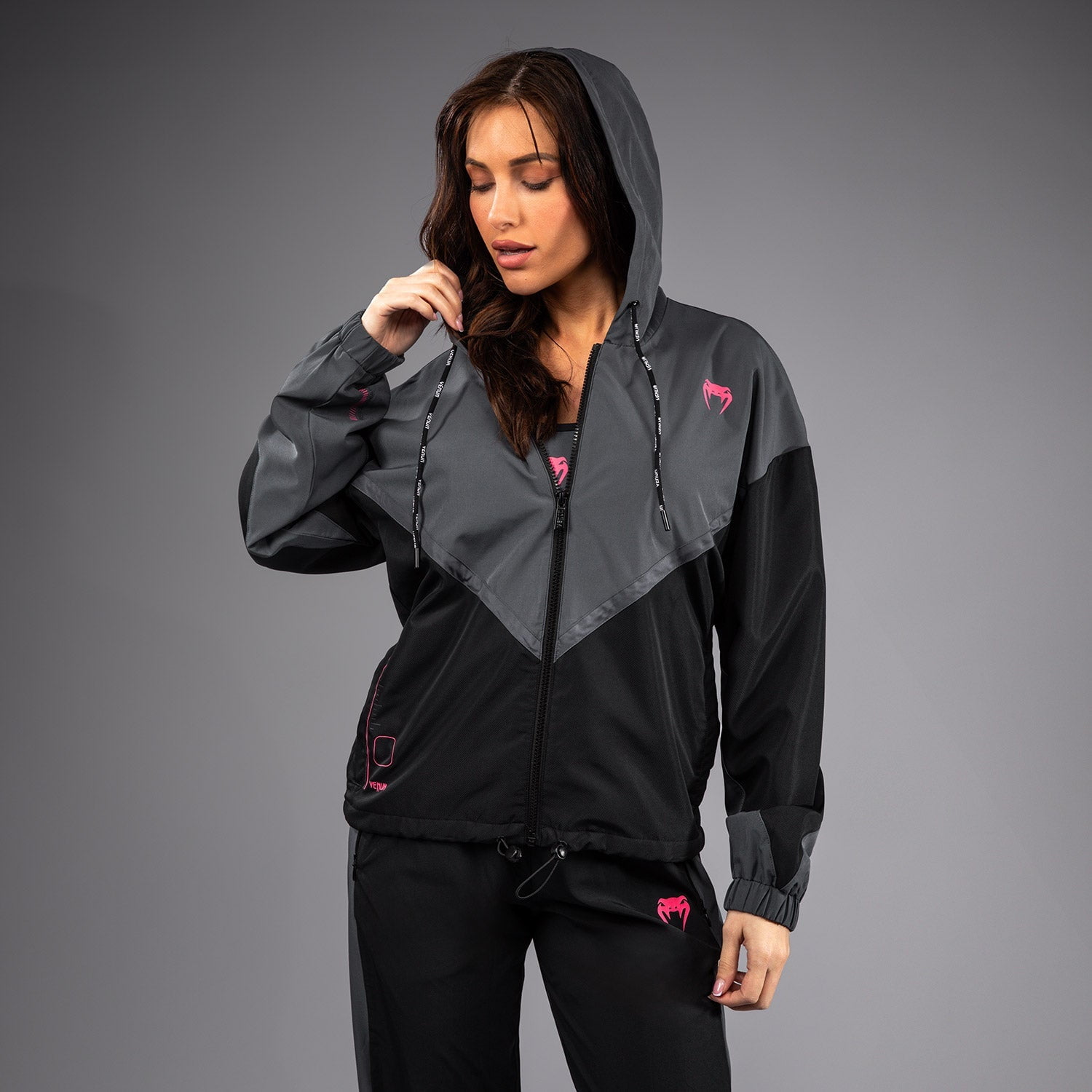 Venum Tactical XT Track Jacket - Black/Storm Grey - X-Small - Walmart.com