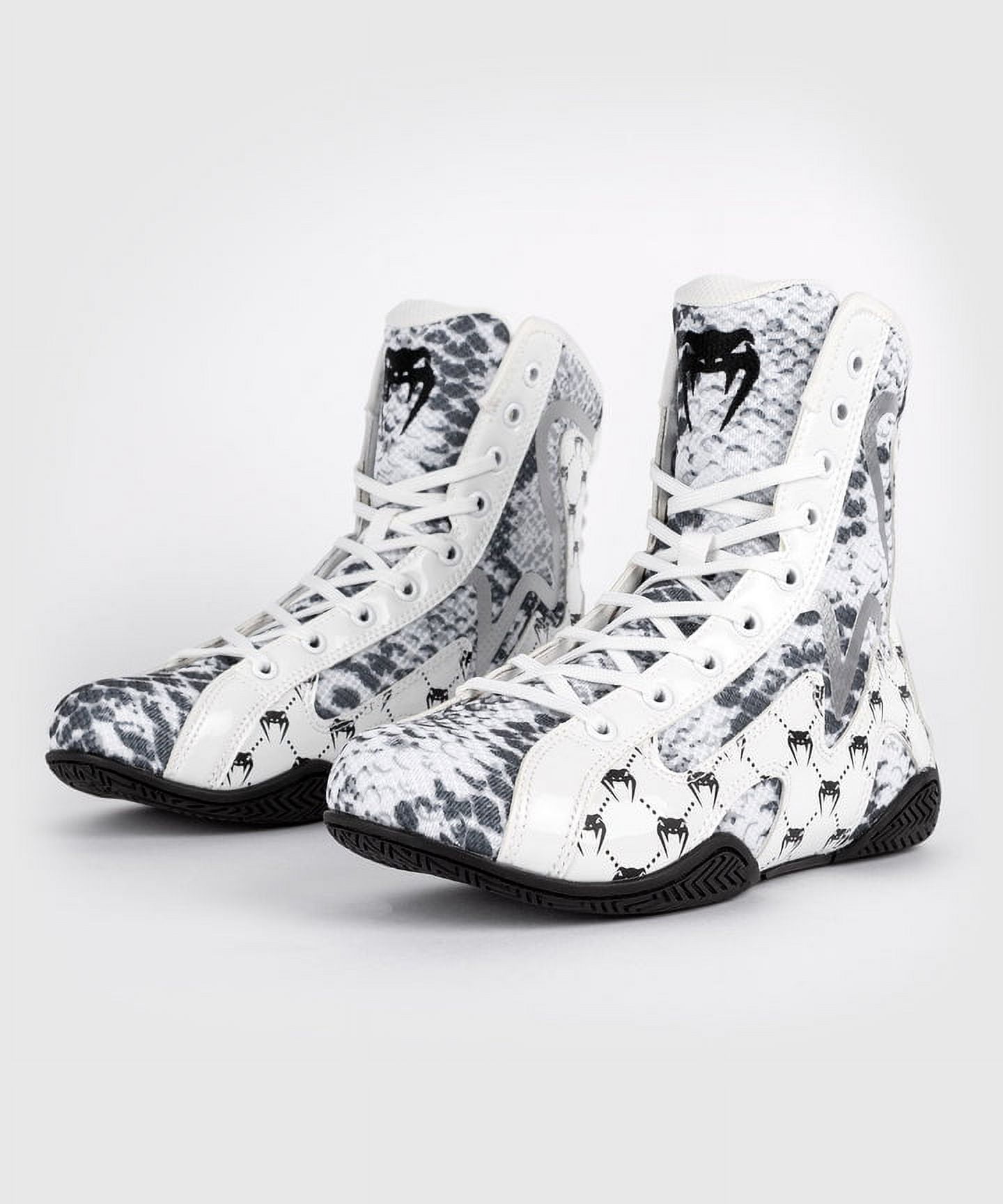 Venum White Snake Boxing Shoes - White - Walmart.com