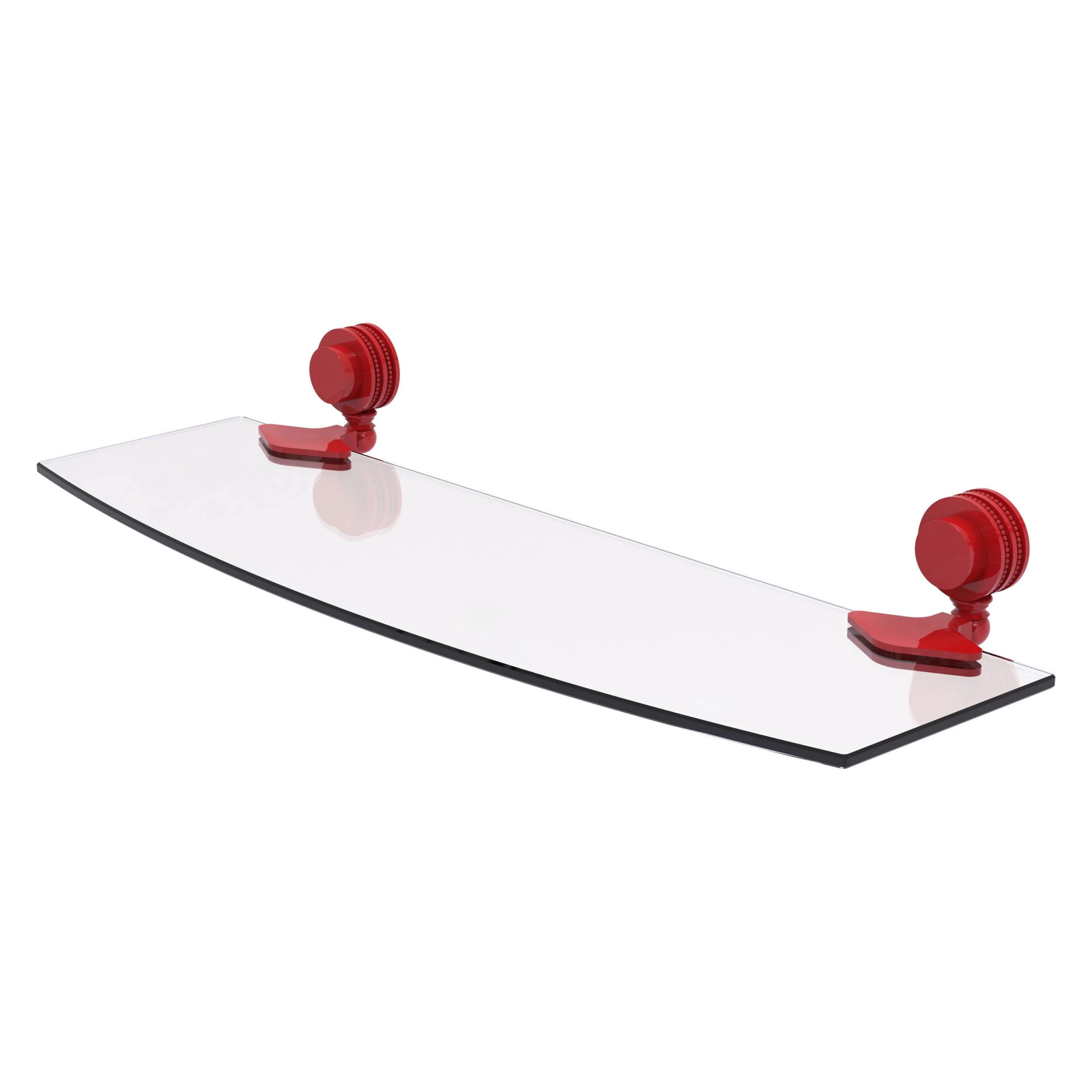 Venus Collection Glass Shelf with Dotted Accents - Walmart.com