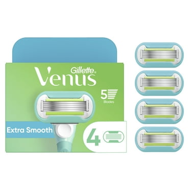 Gillette Venus Women's Razor Blade Cartridges, 3-Blade Refill, 4 ct ...