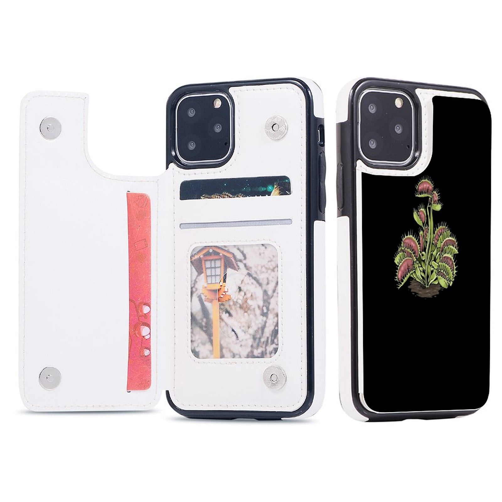 Venus Fly Trap Tshirt Carnivorous Plant Leather Wallet Case for iPhone ...