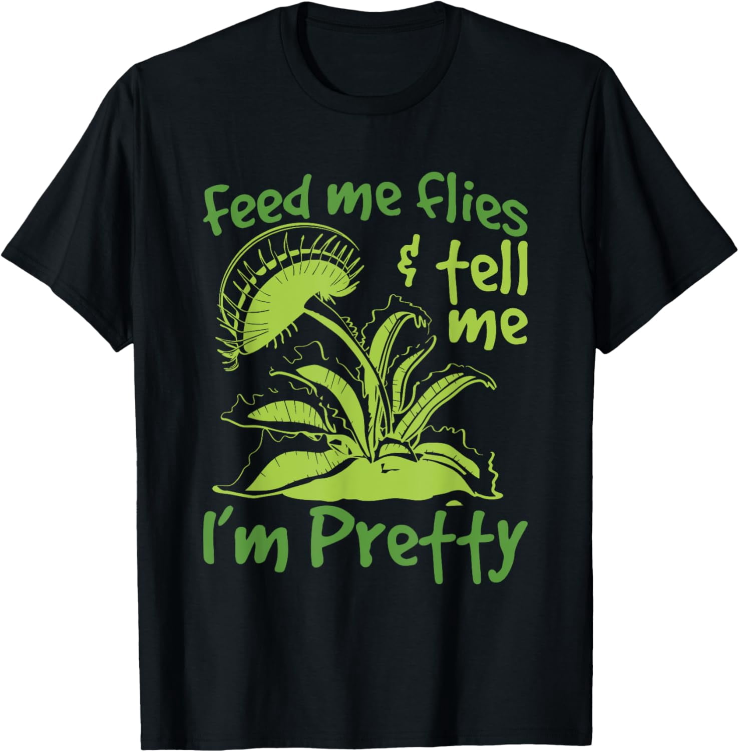 Venus Flytrap Design for a Venus Flytrap Lover T-Shirt - Walmart.com
