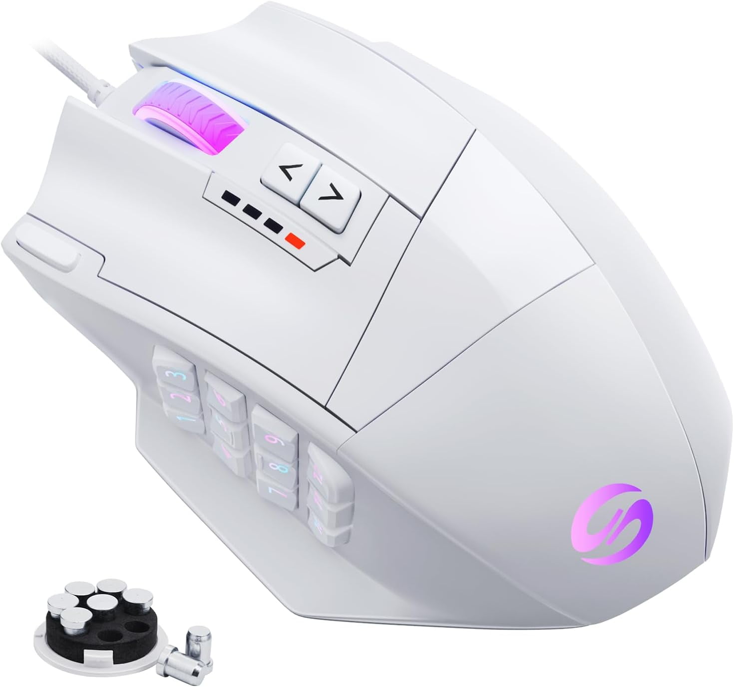 Venus Gaming Mouse RGB Wired, 16400 DPI High Precision Laser ...