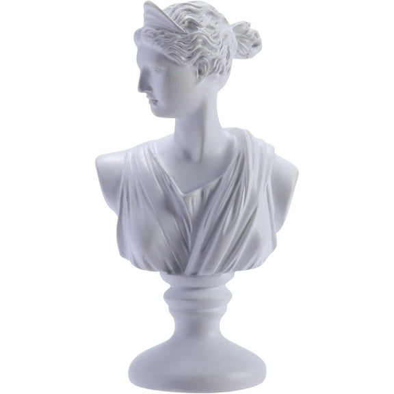 Gmogad Greek Mythology Bust Table Lamp, Medusa Resin Sculpture ...