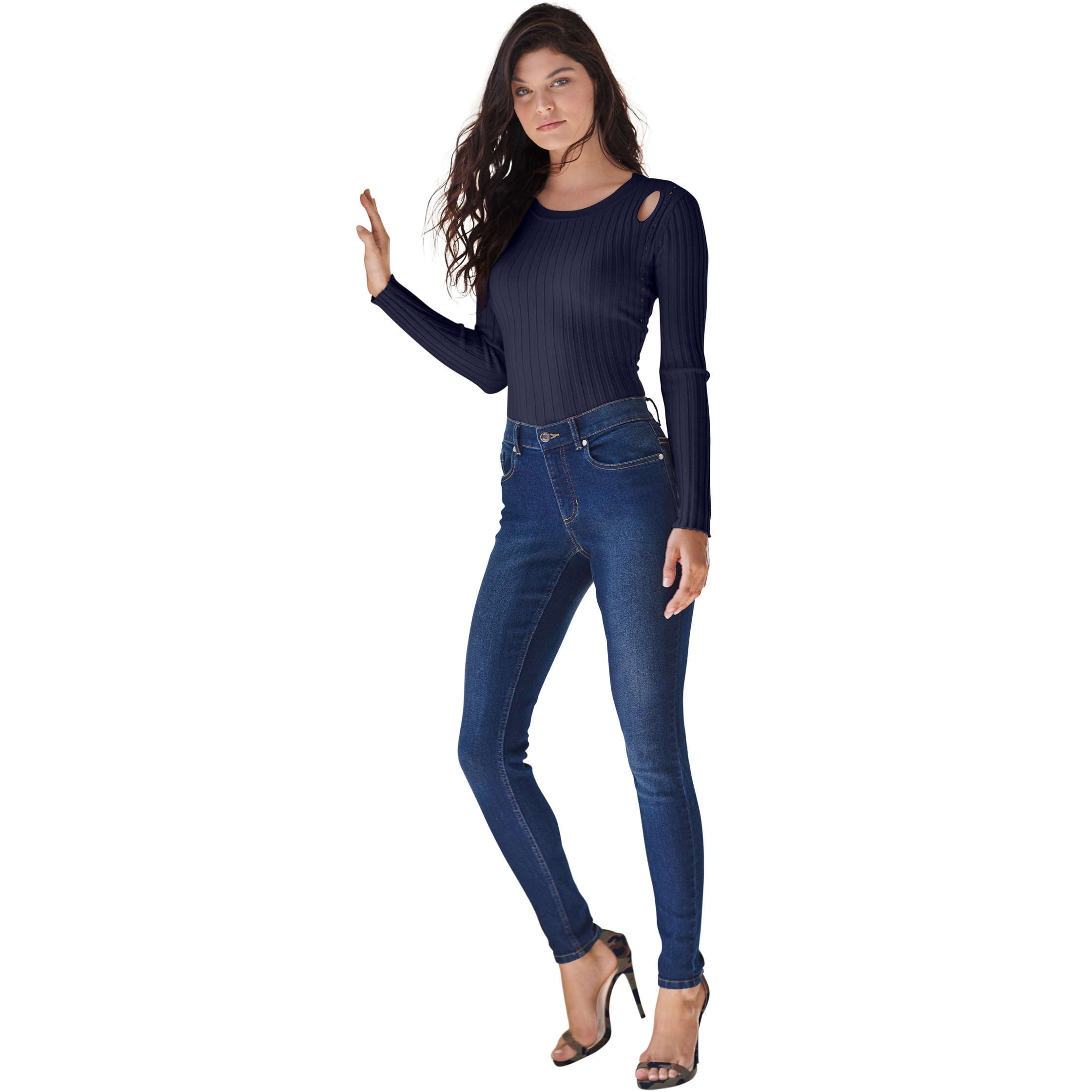 Venus Womens Heidi Skinny Jeans - Walmart.com