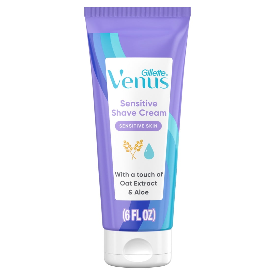 Venus Summer Surf Shave Cream for Sensitive Skin, with Oat Extract and ...