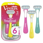 Athena Club Women's 5-Blade Razor Kit with Lilac Handle Moisturizing ...