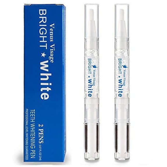 Venus Visage Dentist-Approved Teeth Whitening Pen Kit, 20+ Uses, Low ...