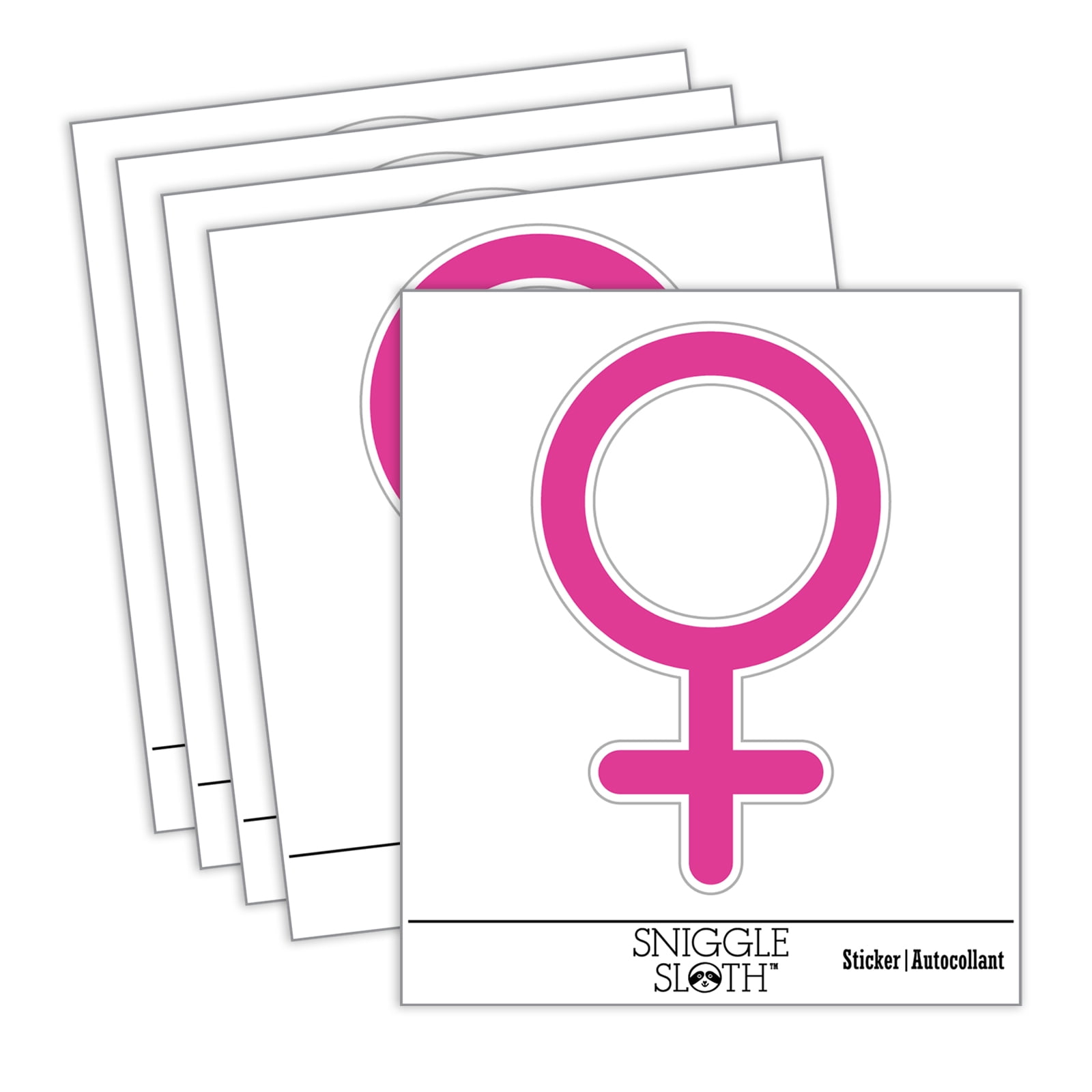 Venus Woman Female Gender Symbol Car Window Bumper Water Bottle Phone ...