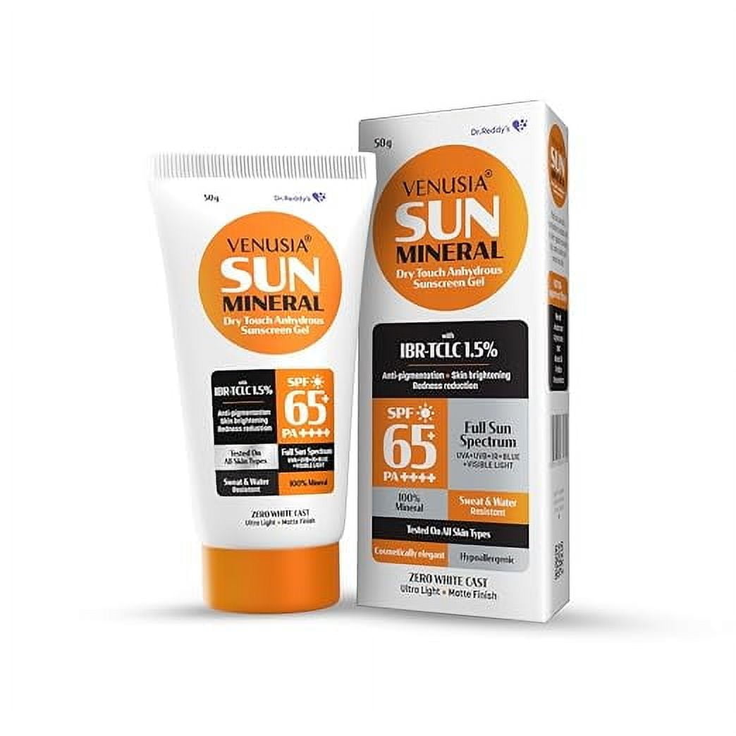 Venusia Mineral sunscreen SPF65I Full spectrum protection I UVA, UVB ...