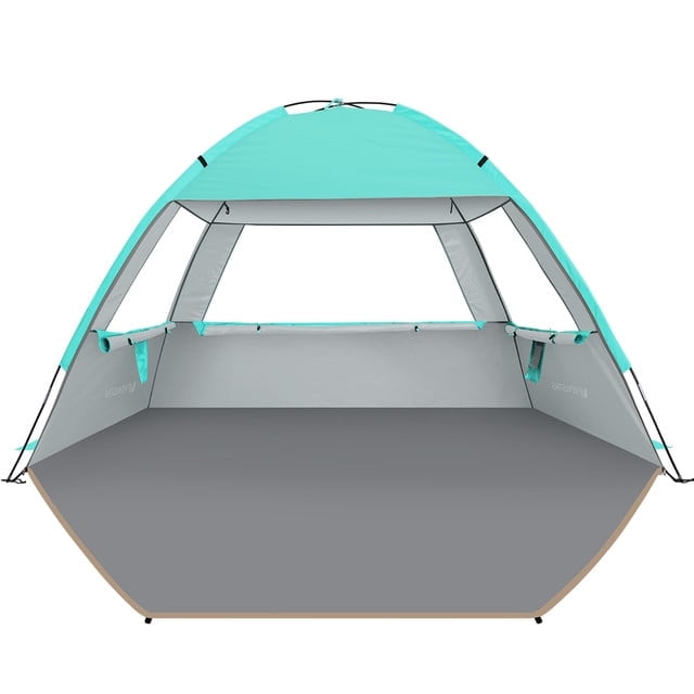 Venustas UPF 50+ Beach Tent, Easy Setup Sun Shelter for 3/4/6/8 People ...