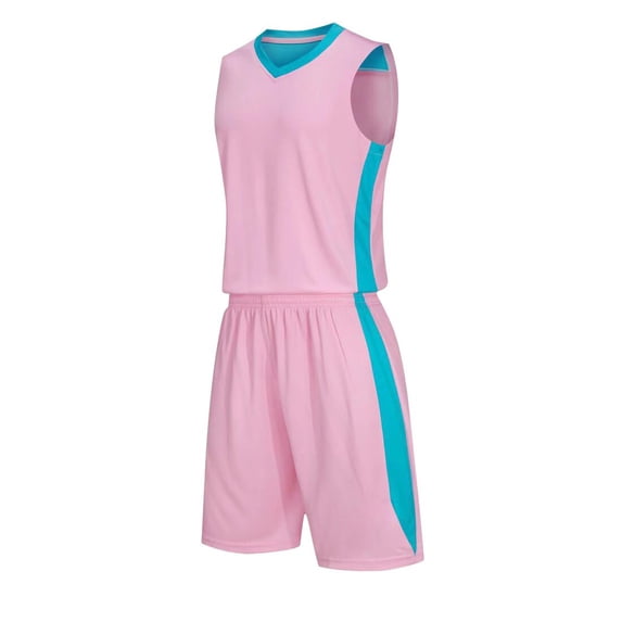 Venzia Boys Basketball Breathable Training Vest Set – Lightweight Mesh ...