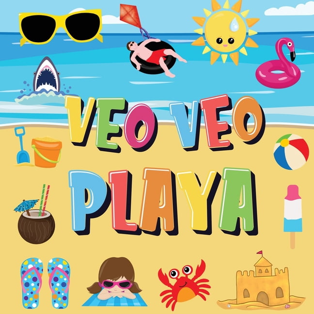 Veo Veo - Playa: ¿Puedes Encontrar el Bikini, la Toalla y el Helado? ¡Un Divertido Juego de ...