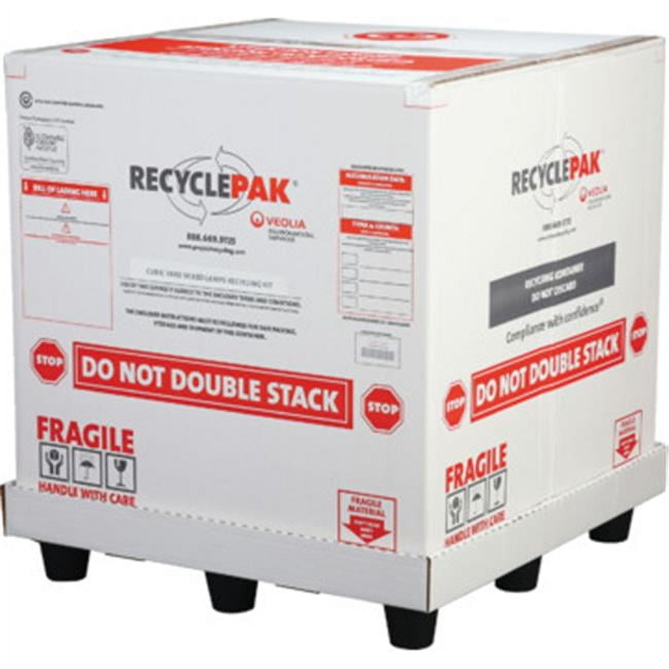 Recyclepak Electronics Recycling Kit,36"L x 36" W SUPPLY-260 - Walmart.com