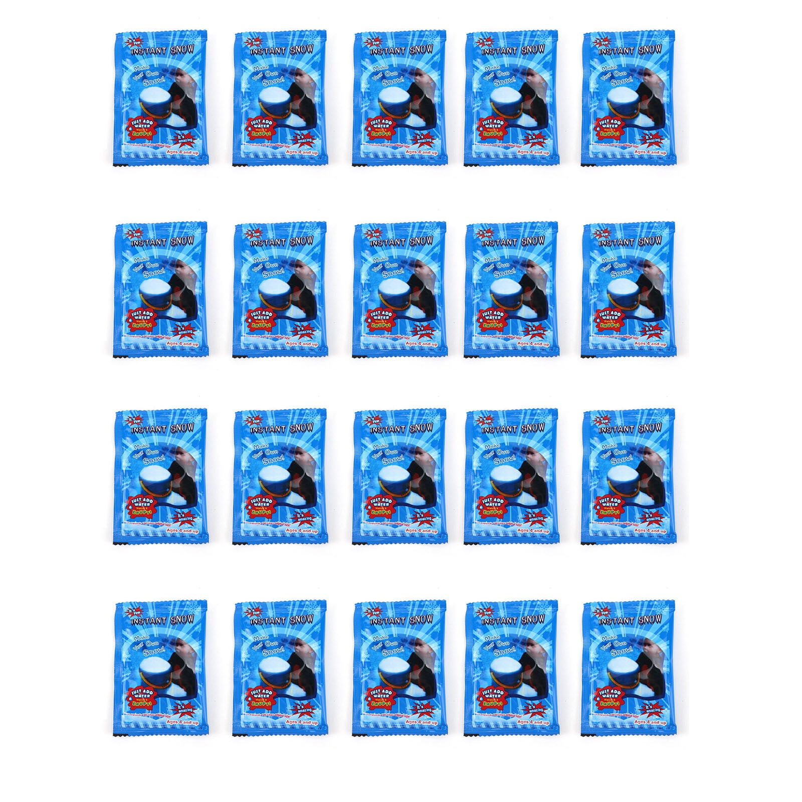 VerPetridure 20Pc Artificial Expanded Snowflake Powder (English ...