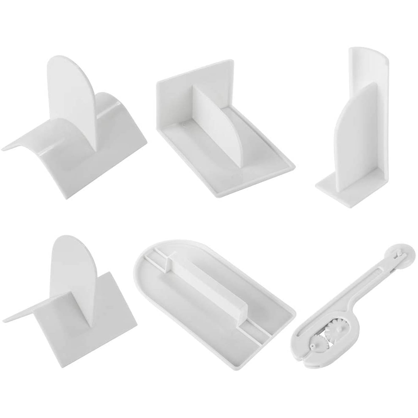 VerPetridure 6Pcs Fondant Cake Surface Leveler Set 6Pcs Fondant Cake ...
