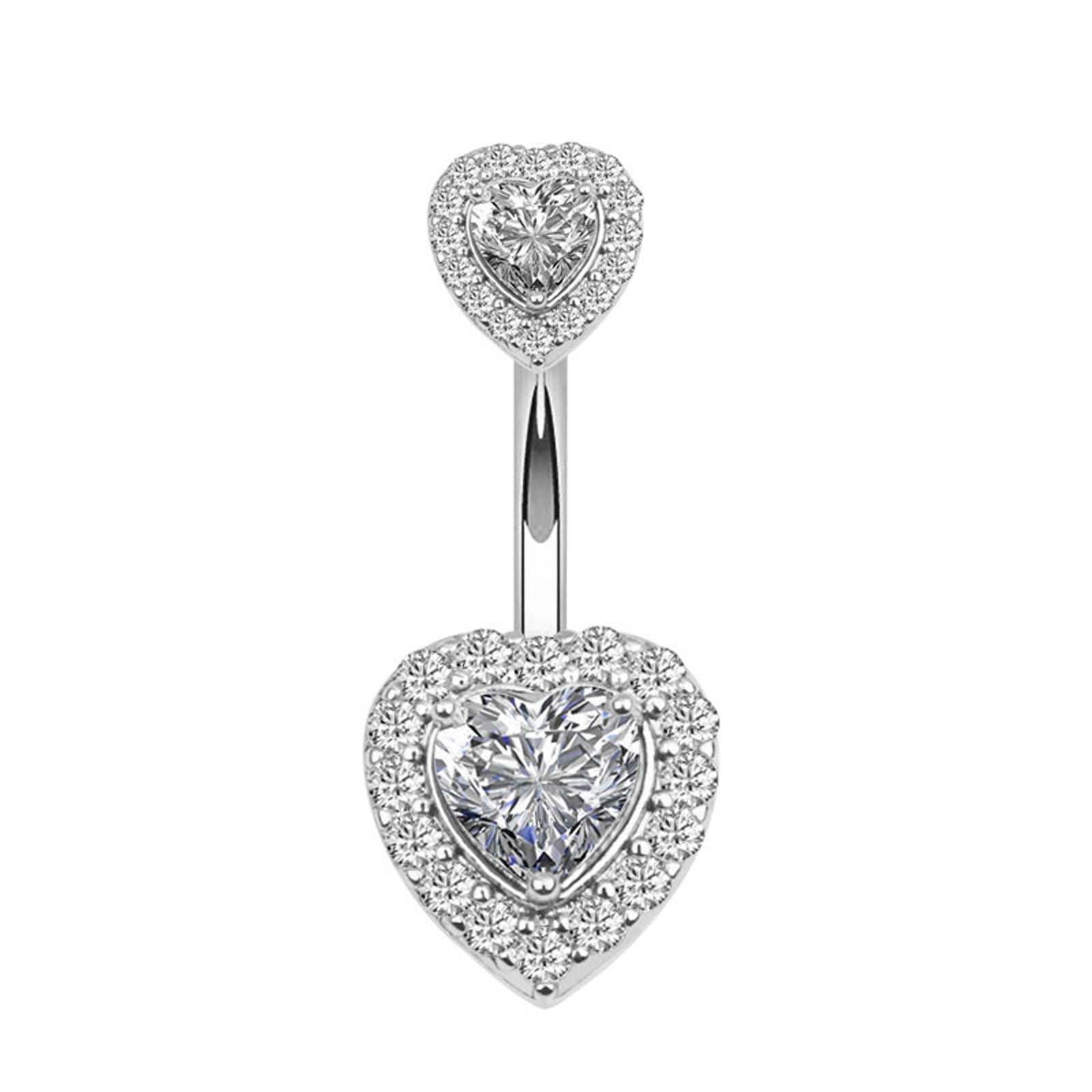 VerPetridure Belly Button Ring Updated S Urgical Steel Belly Button ...