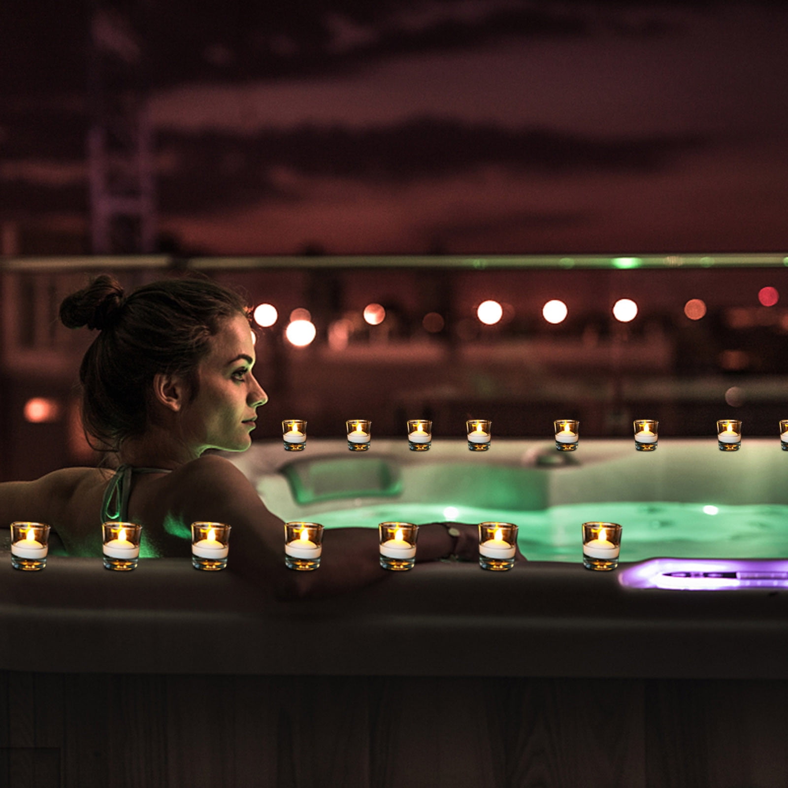 VerPetridure 12 Pieces Of Party Decorations Will Light Up When Exposed ...